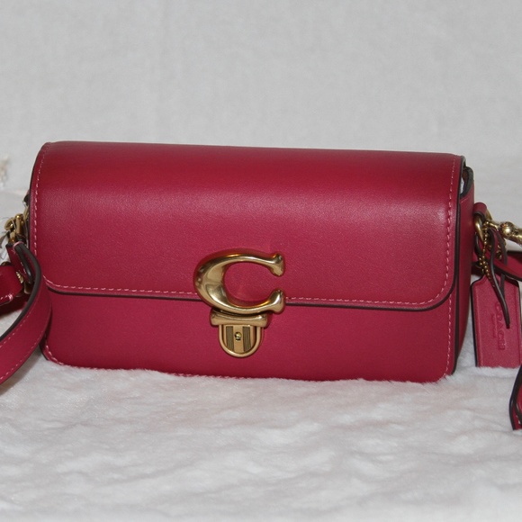 Coach | Bags | Coach Studio Baguette Bag Leather Shoulder Crossbody ...